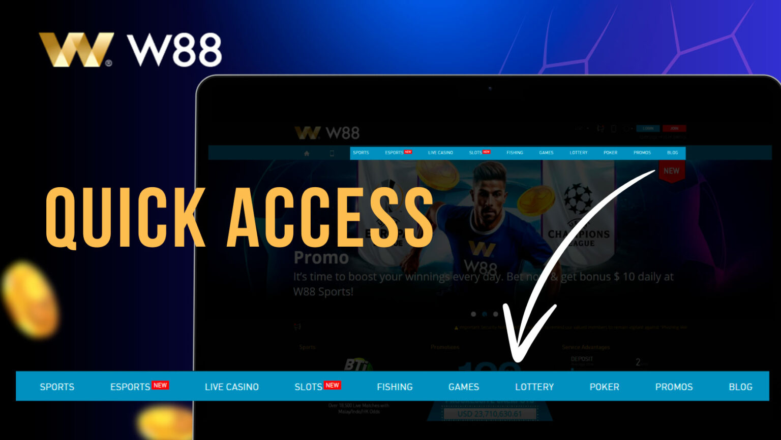 W88 - Sports Betting and Online Casino in India for Real Money